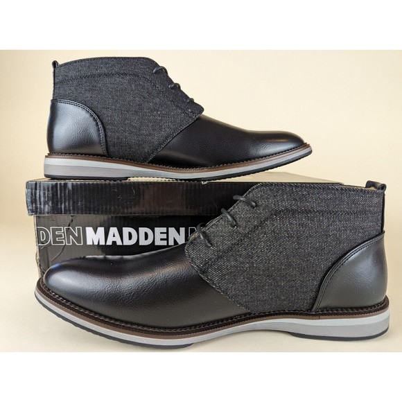 Steve Madden | Shoes | Steve Madden Hinton Chukka Boots Mens 85 Black ...